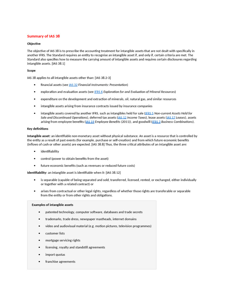 Ias For Revision | PDF | Fair Value | International Financial Reporting ...