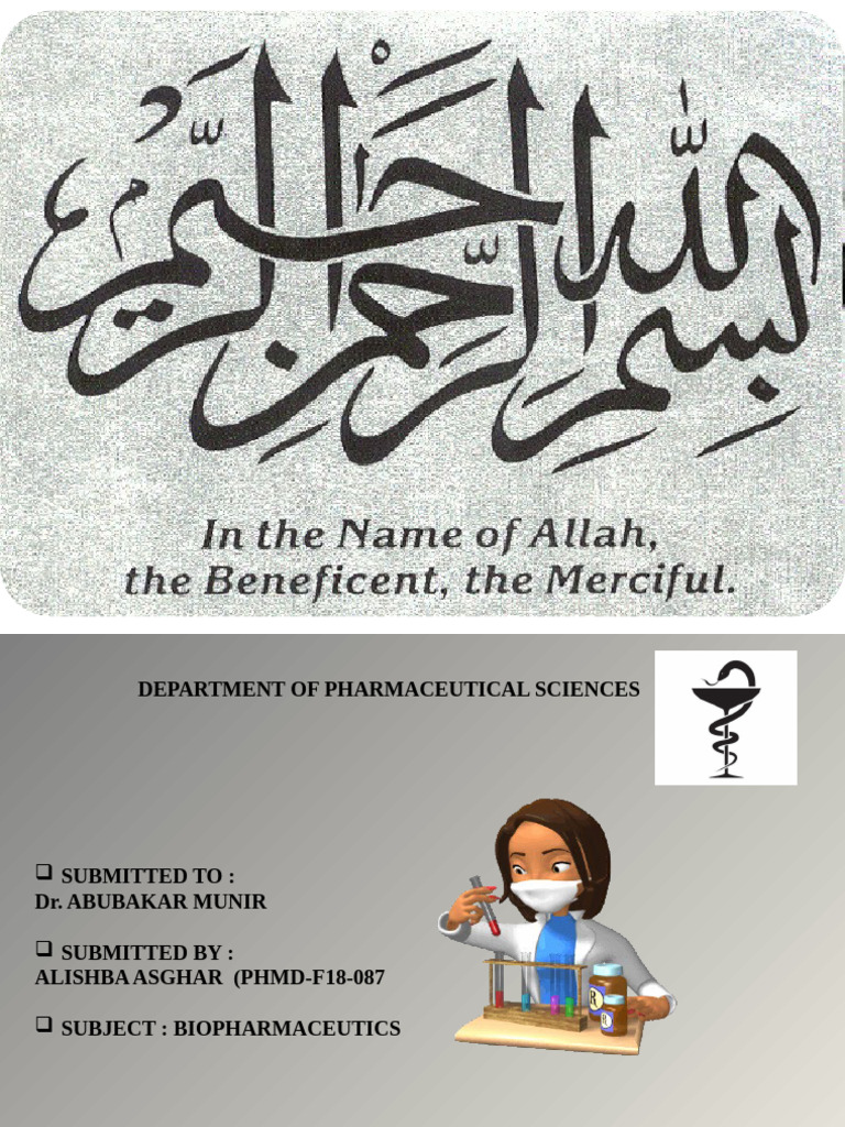 Alishba 087 MDR Final | PDF | Pharmacokinetics | Chemistry