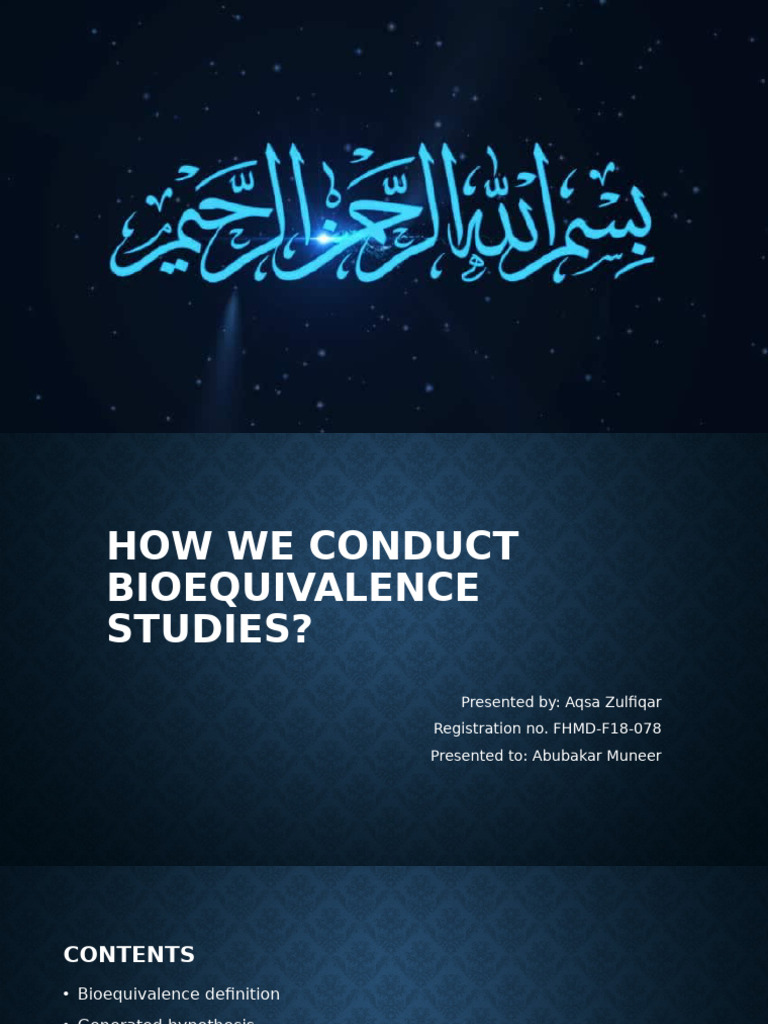 Aqsa 078 Bioequilance | PDF | Pharmaceutical Sciences | Drugs