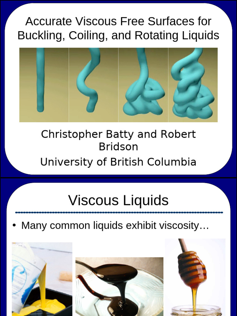 Viscosity | PDF | Viscosity | Navier–Stokes Equations