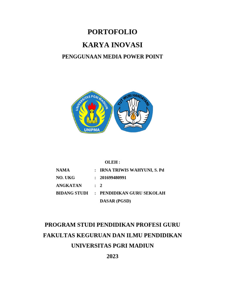 Karya Inovasi PPT - Irna Triwis | PDF