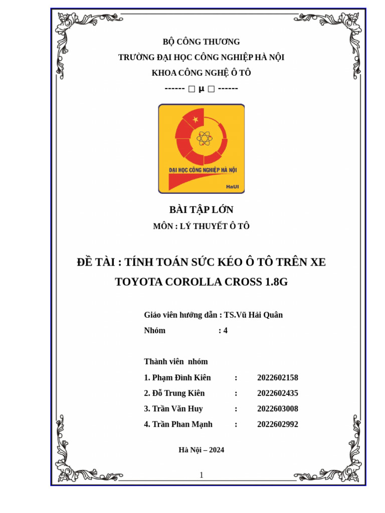 LTOT Nhóm 4 lần 2 | PDF