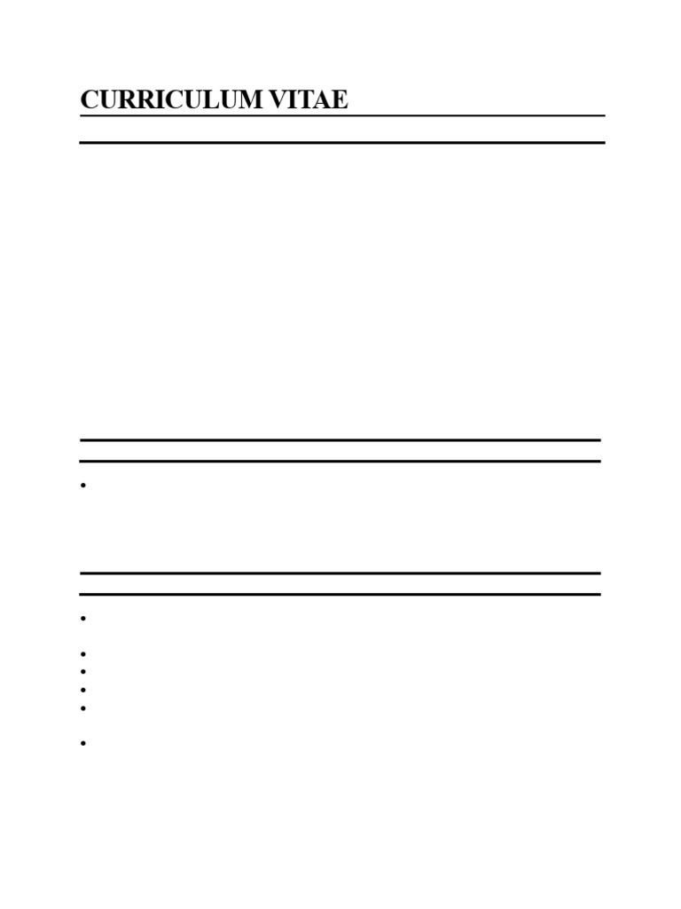 Curriculum Vitae | PDF | Zambia