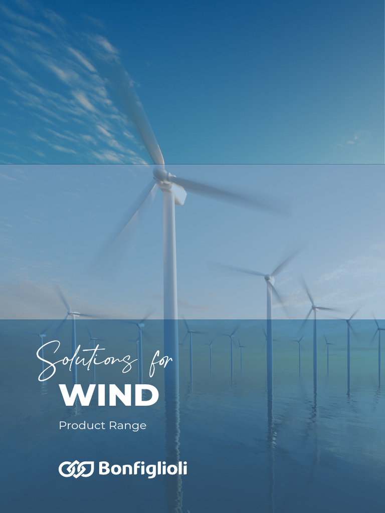 Wind Energy Solutions by Bonfiglioli | PDF | Electric Motor | Wind Power