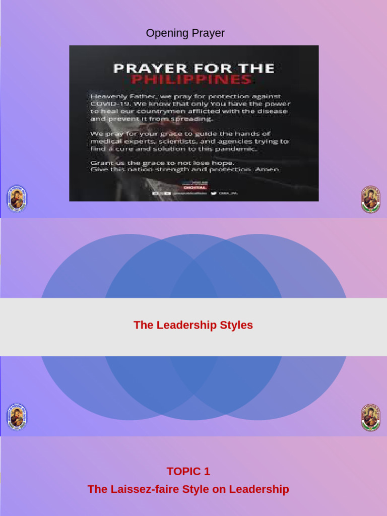 Fcl5 Topic-1 Midterm 2024 | PDF | Leadership | Laissez Faire