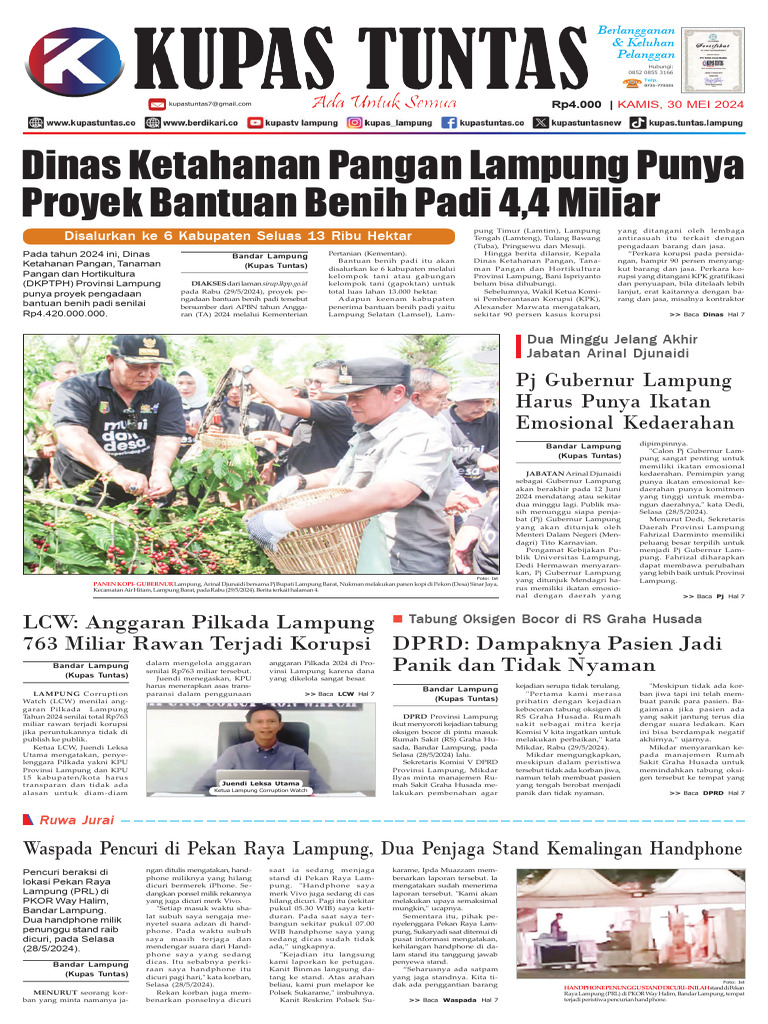 Kupas Tuntas, 30 Mei 2024 | PDF