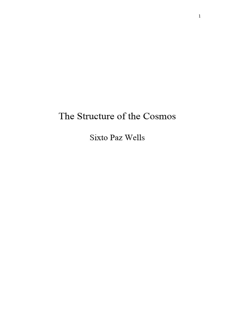 Structure of The Cosmos | PDF | Plane (Esotericism) | Universe