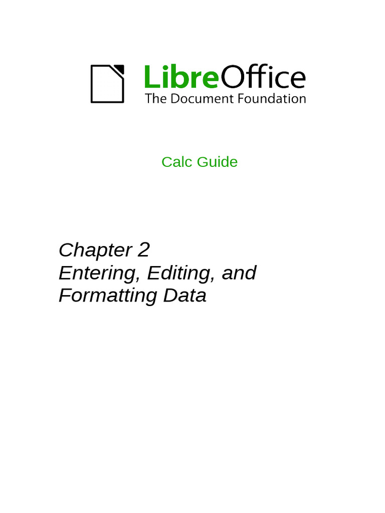 2-Enter Edit Format Data | PDF | Spreadsheet | Computer Keyboard