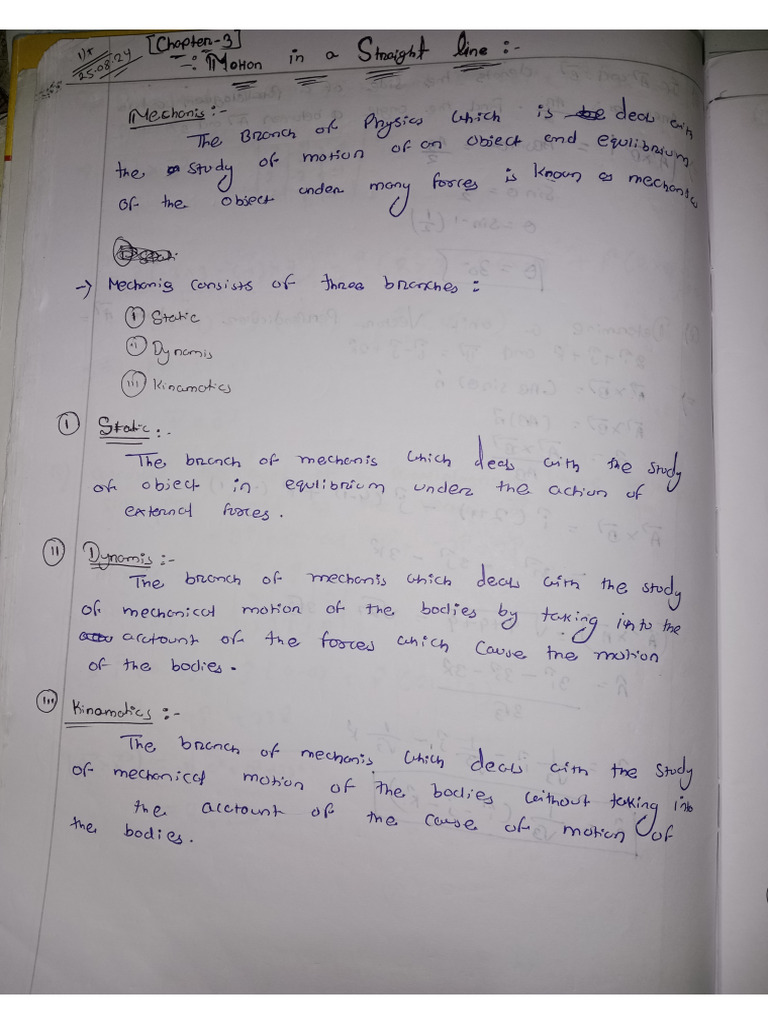 Physics - Chapter 3 | PDF