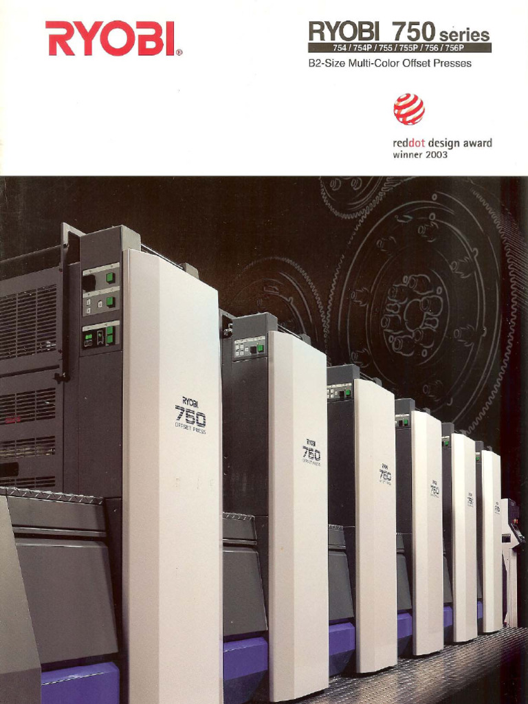 RYOBI 750 Literature Brochure | PDF