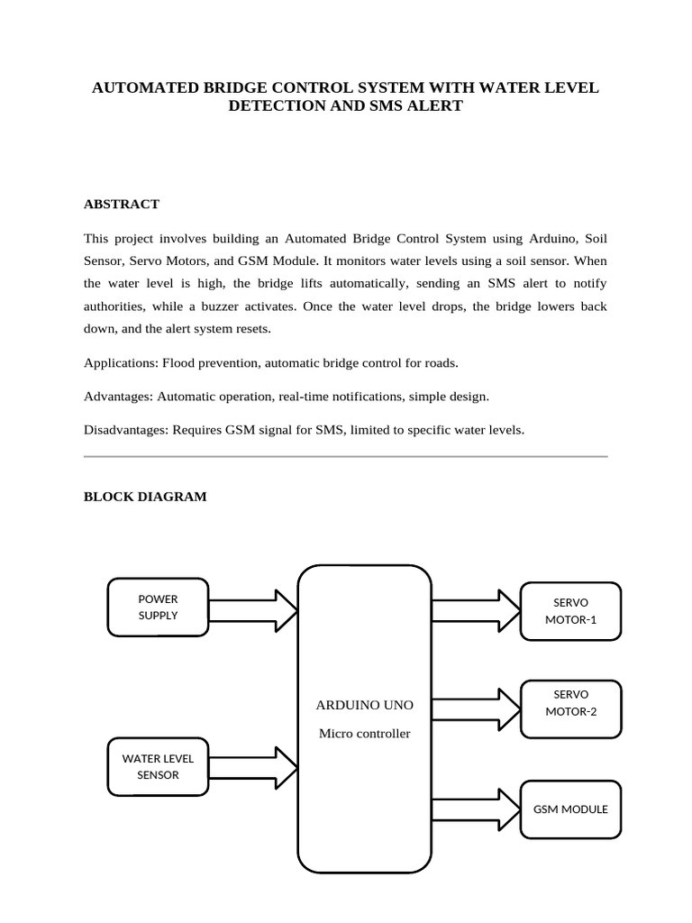 2k25-School-Automated Bridge Control System With Water Level Detection ...
