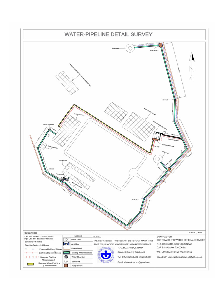 Pipe Line-Layout-22-08-2020-A1+ | PDF