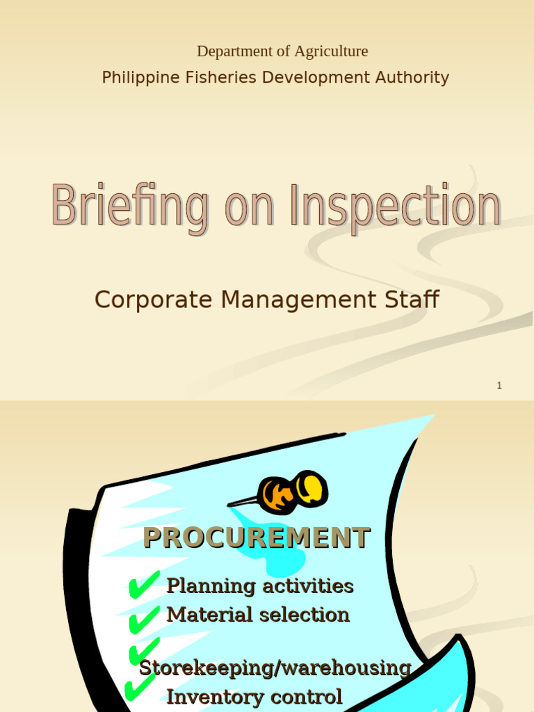 Inspection Procedures | PDF | Specification (Technical Standard ...