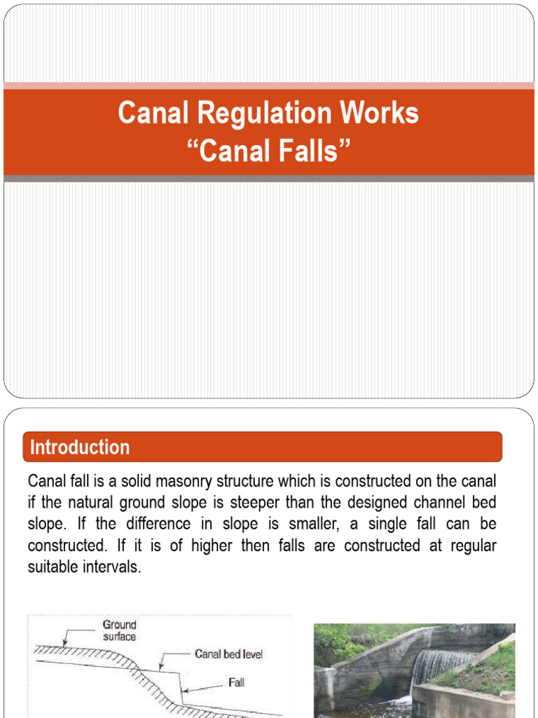 Canal Falls | PDF | Canal | Masonry