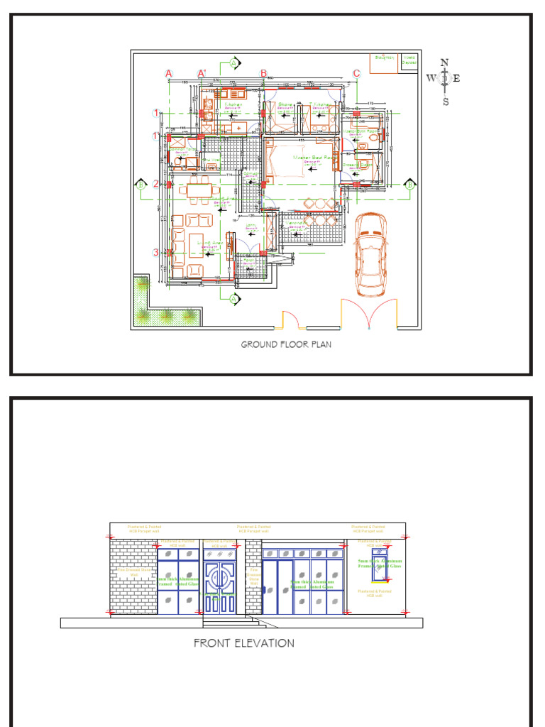 Somuel Meresa 10608 Residence | PDF | Wall | Plaster