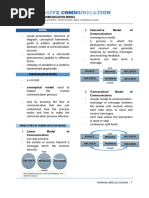 Barnlunds Transactional Model | PDF | Communication | Information