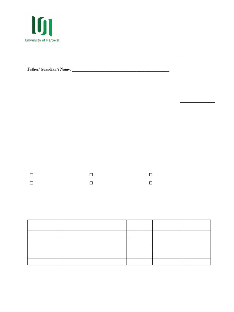 Form For The Position of Office Bearers | PDF | Business | Finance ...