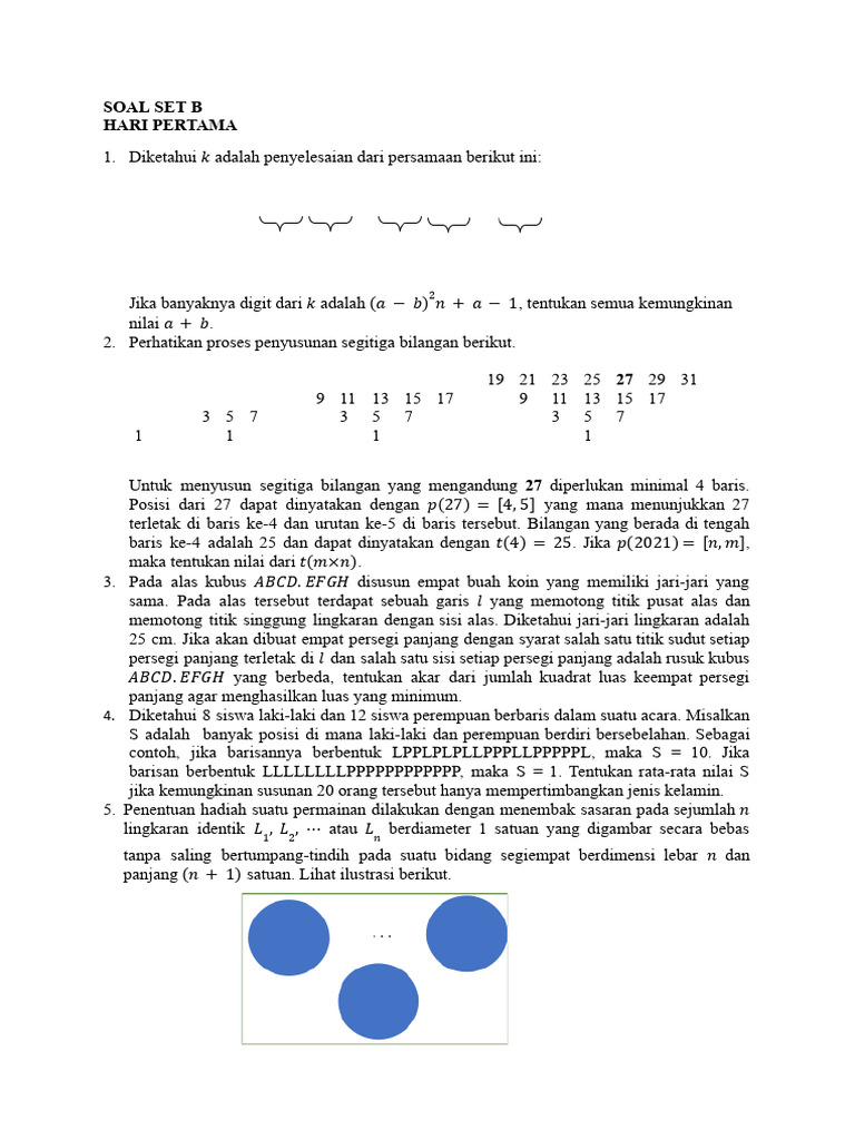 Soal Nasional - MTK Set B | PDF | Metode & Bahan Ajar
