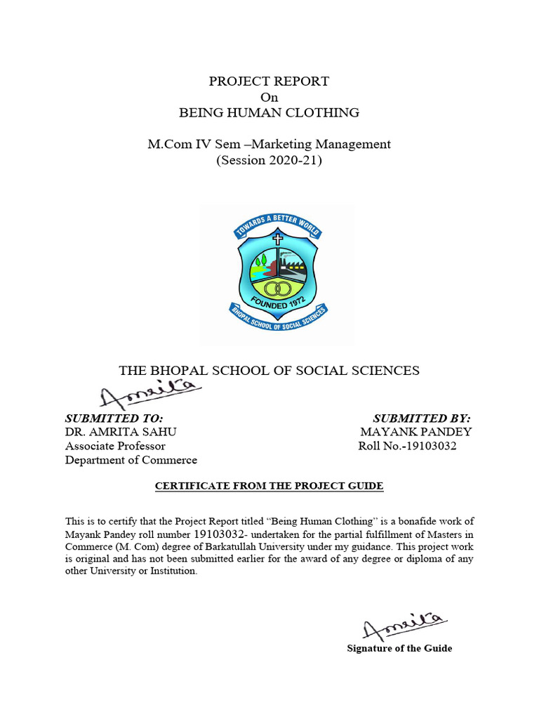 152 Mayank Pandey | PDF | Business | Finance & Money Management