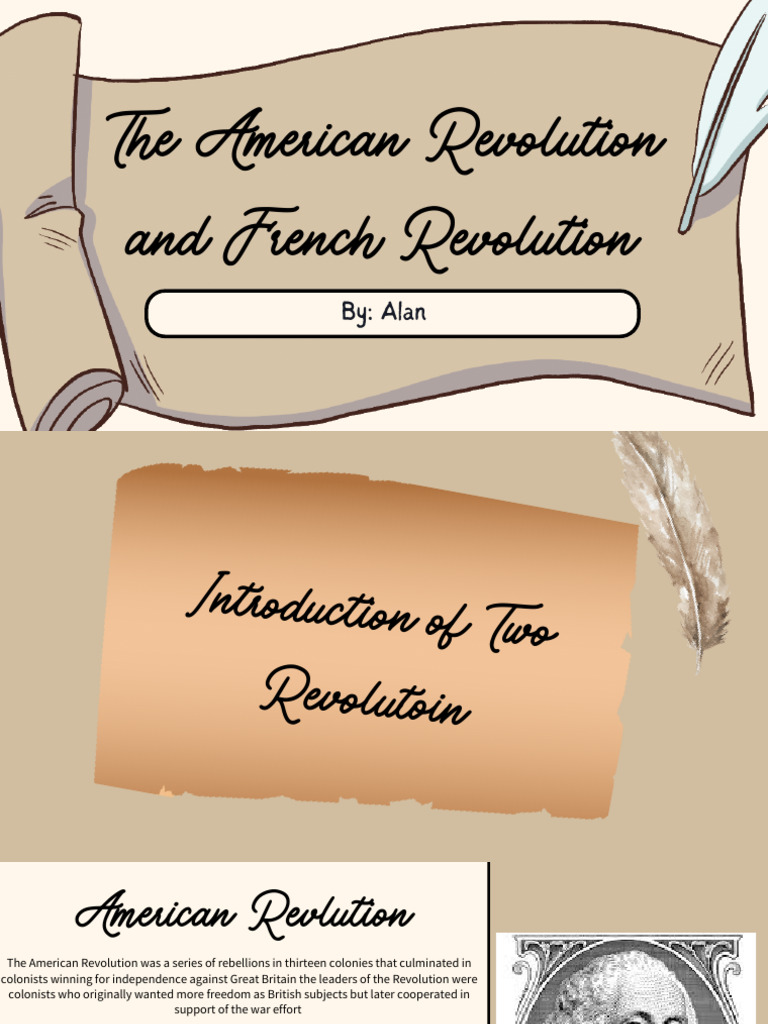 French Revolution and America Revolution | PDF | Kingdom Of Great ...