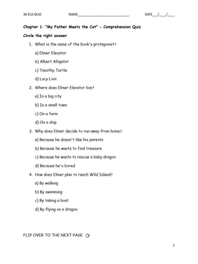 CH1 Comprehension Quiz | PDF