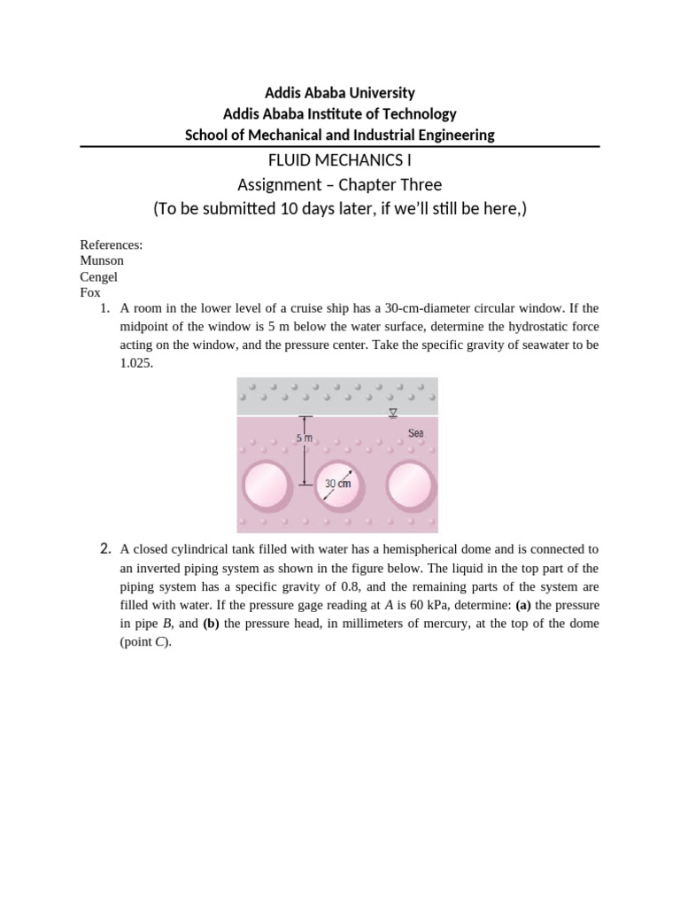 Chapter 3 Assignment | PDF