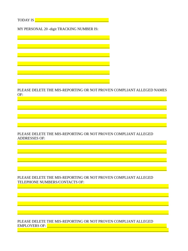 Mca2 Attack Letter 1 | PDF | Regulatory Compliance | Credit History