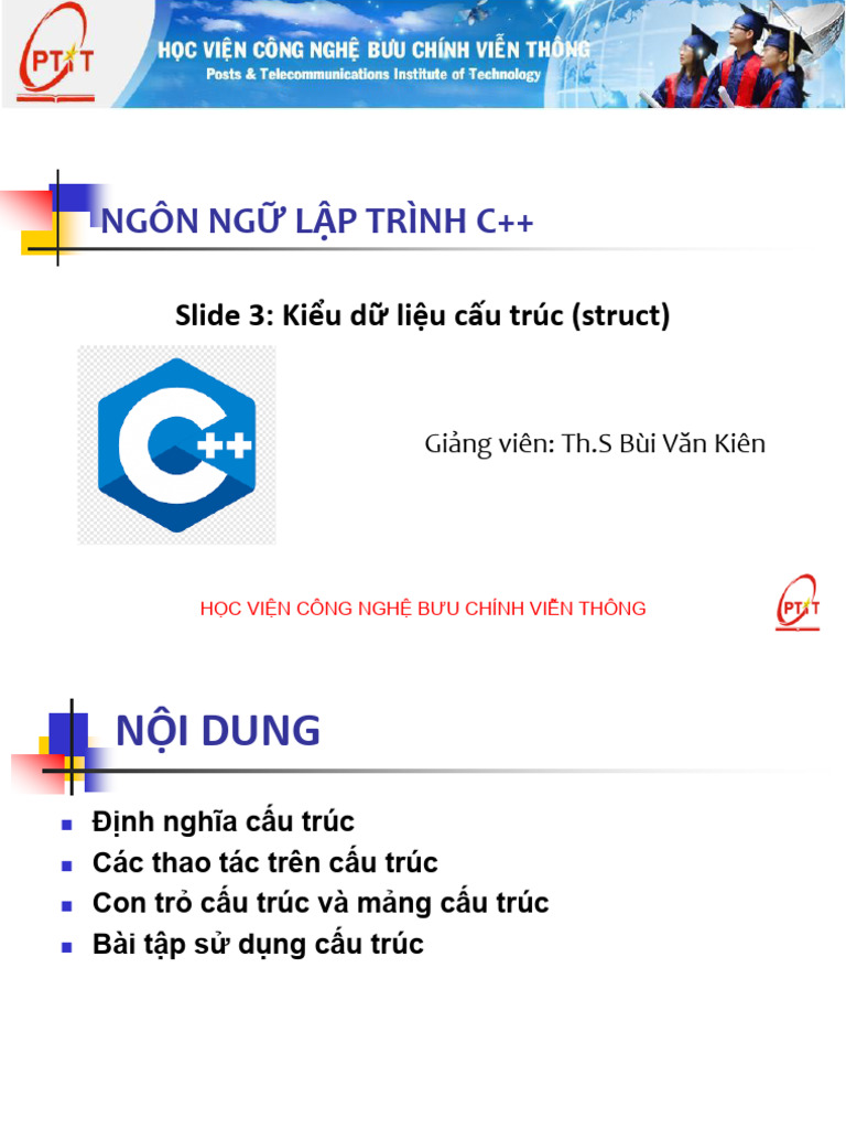 BVKien - Slide - 3 Struct | PDF