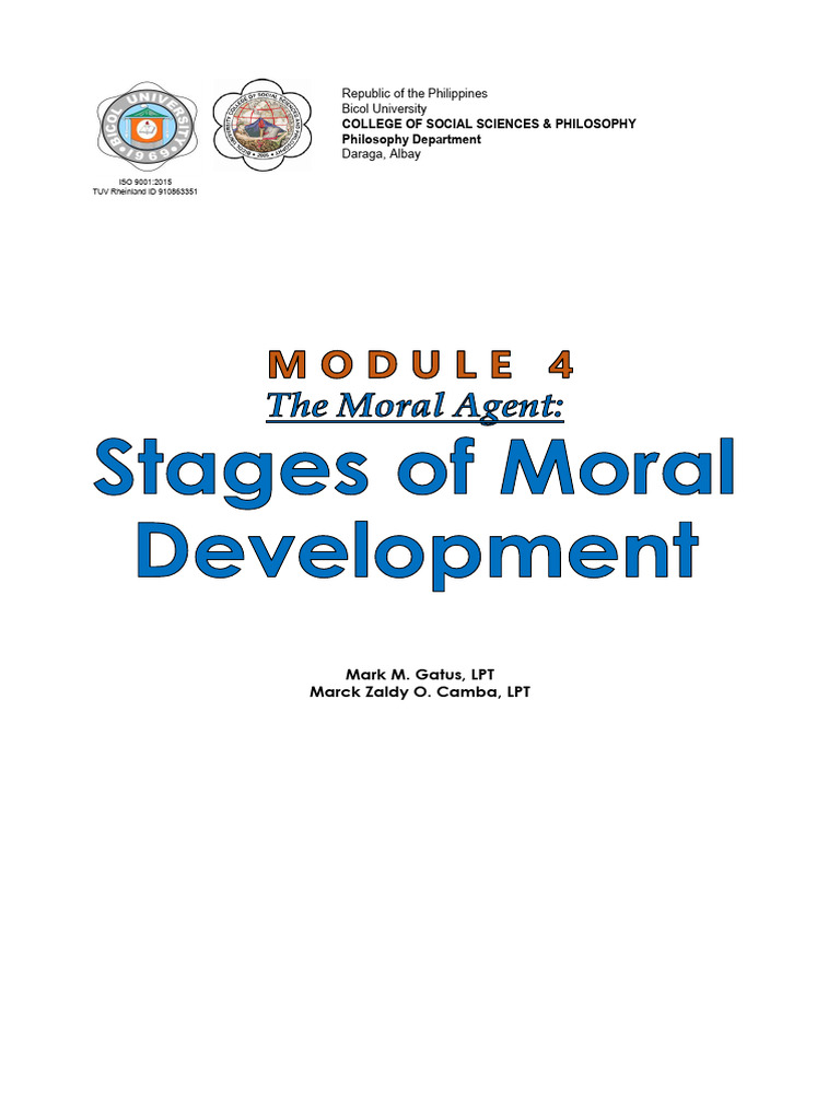 Kohlberg's Moral Development Stages | PDF | Psychology | Behavioural Sciences