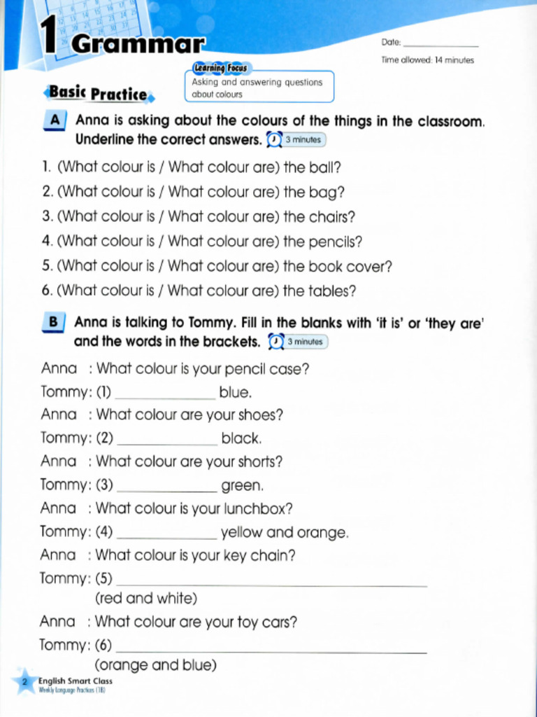 Smart English 1B | PDF
