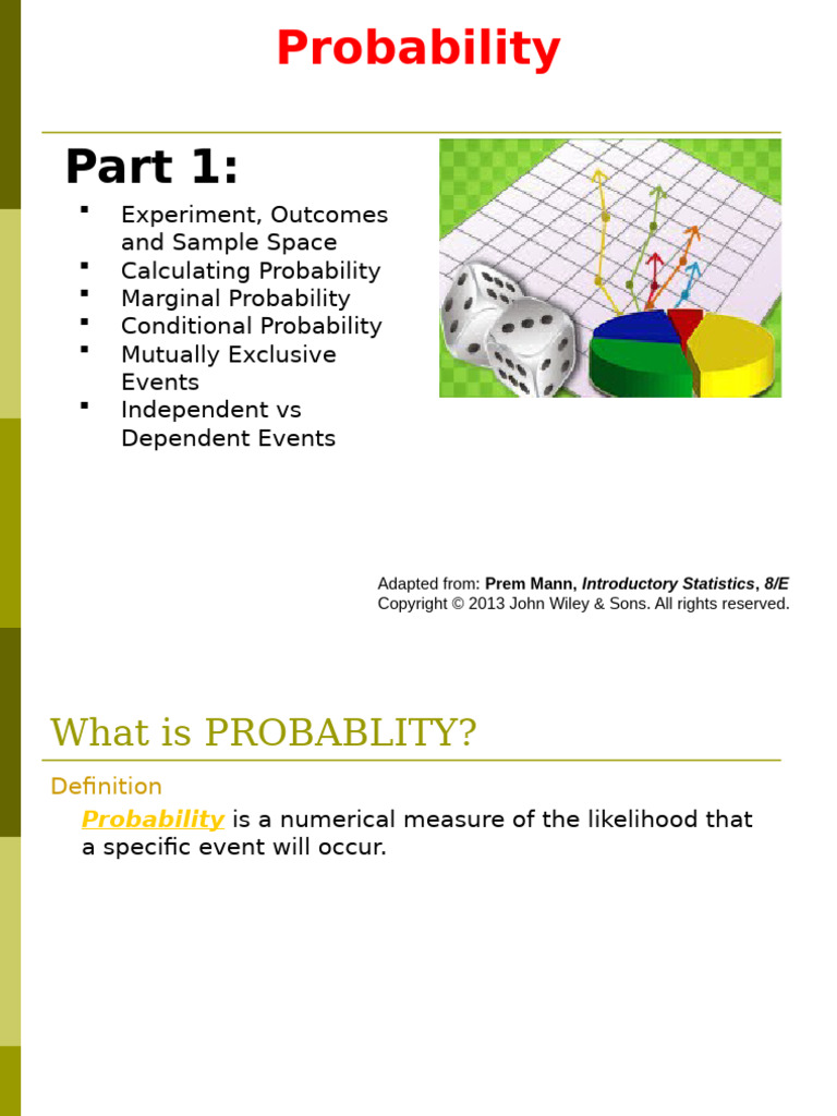 probability | PDF | Probability | Experiment