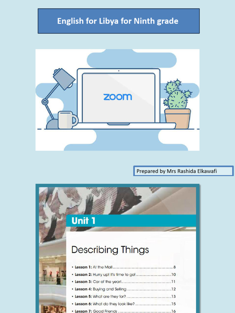 Lesson 1 in Unit One 9th Grade | PDF