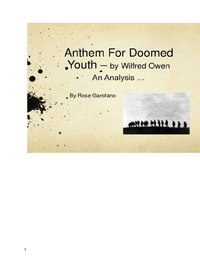 Anthem For Doomed Youth | PDF | Religion & Spirituality