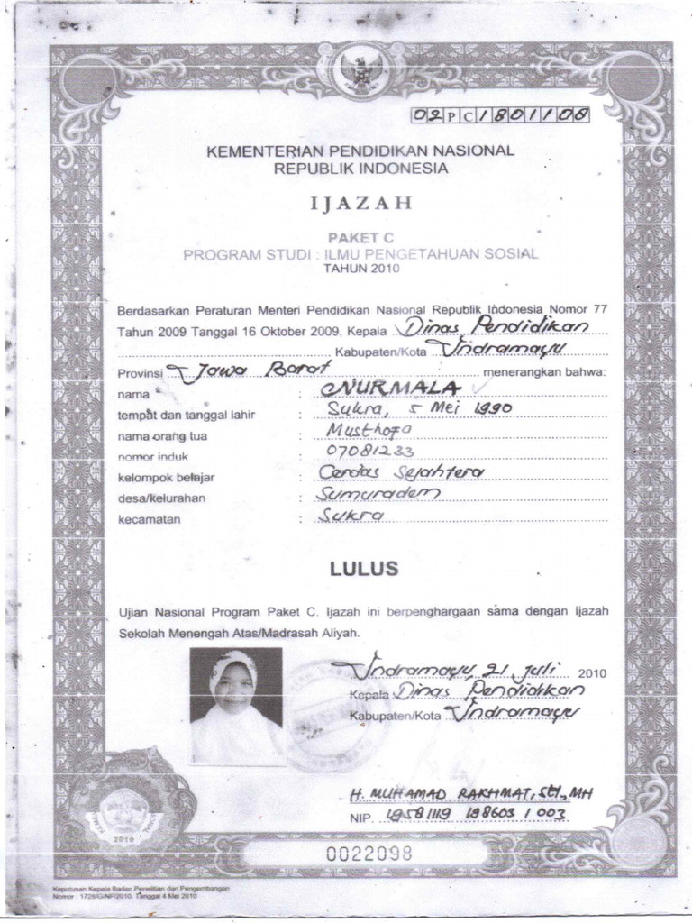 Syarat Dapodik SPS Darussalam-1-16-15 | PDF