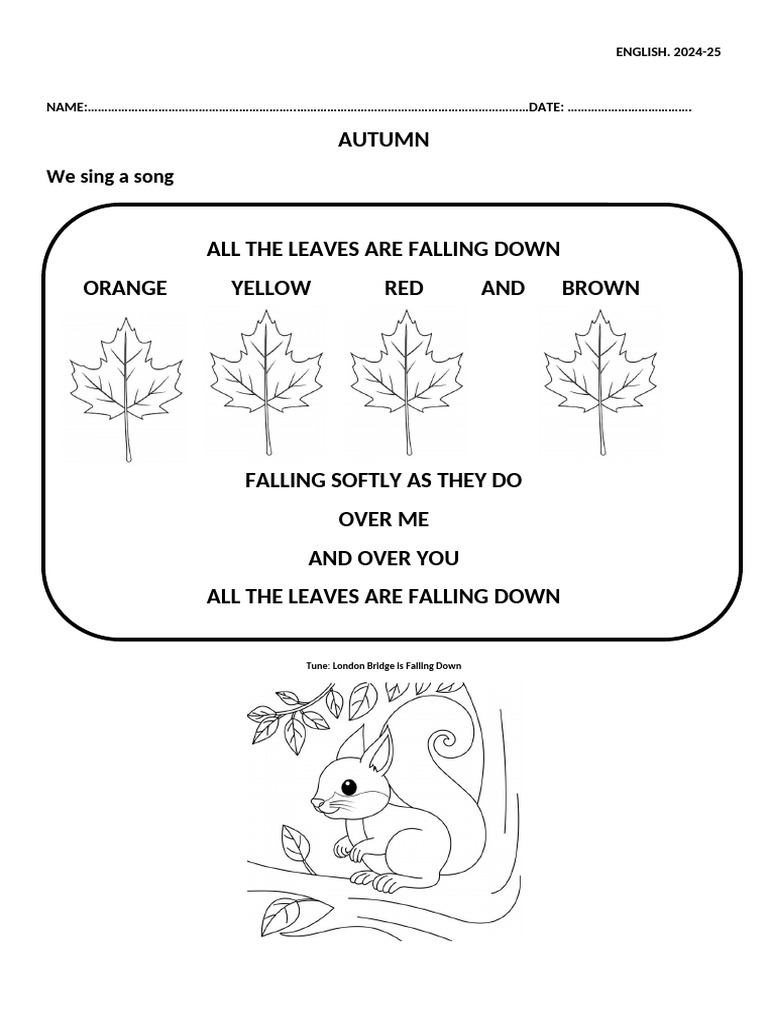 Autumn Song | PDF | Art