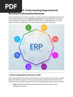 SAP FI Organizational Structure | PDF | Accounting | Organizational ...