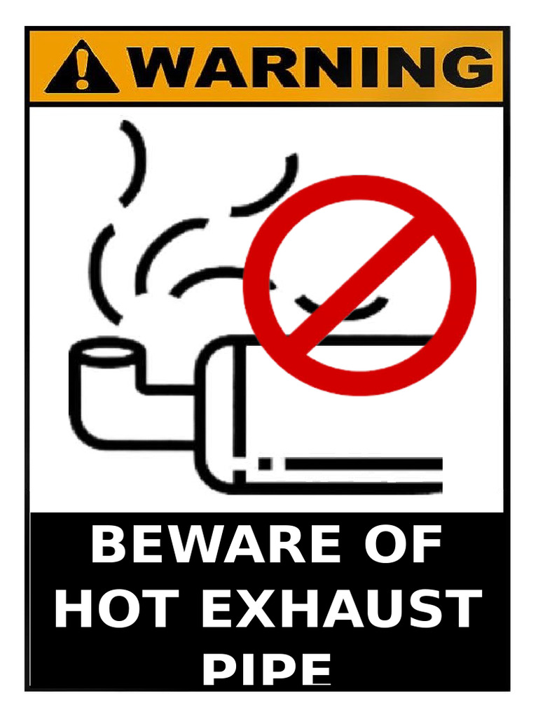 Beware of Hot Exhaust | PDF