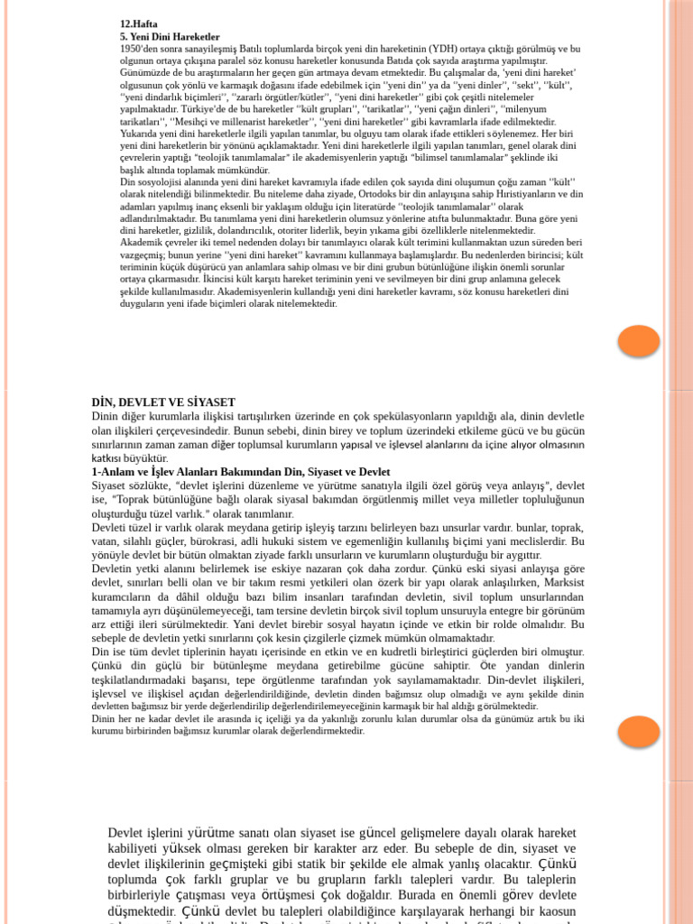 Din, Devlet Ve Siyaset 2 | PDF
