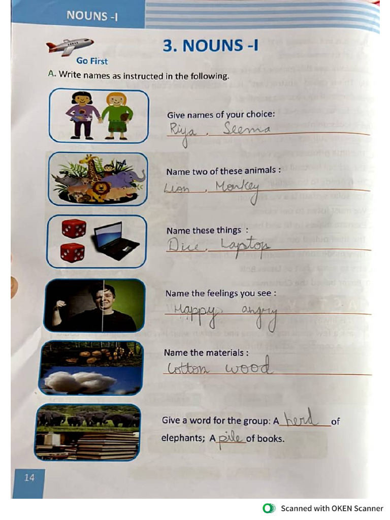 Class 4th Eng. Grammar | PDF