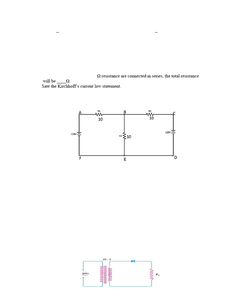 7 OLD BEEE REMID 2024 Even | PDF | Rectifier | Diode
