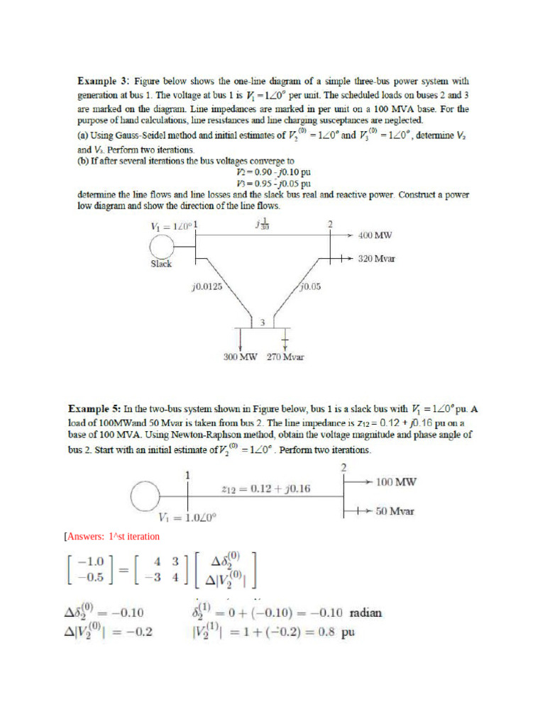 Power Flow Analysis | PDF