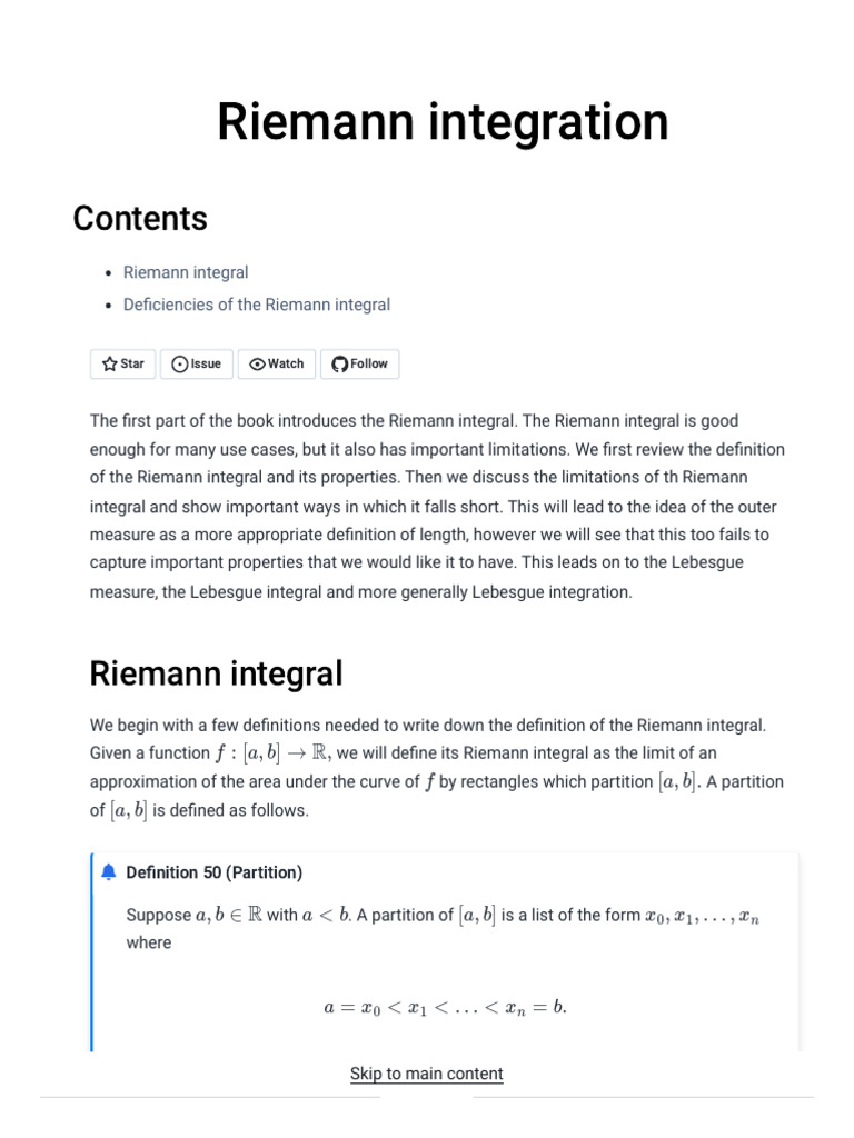 Riemann Integration - Random Walks | PDF | Integral | Lebesgue Integration