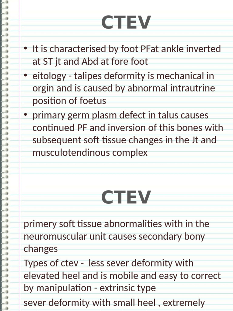 Ctev New | PDF | Foot | Ankle