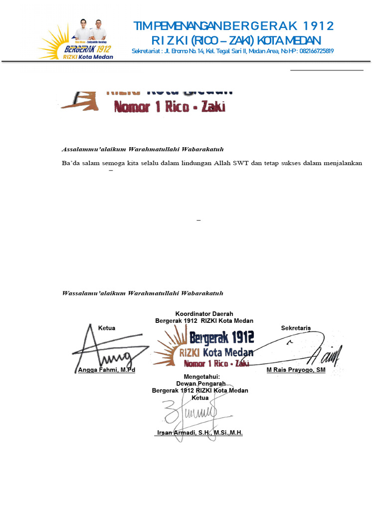 Undangan BG Ihwan Ritonga | PDF