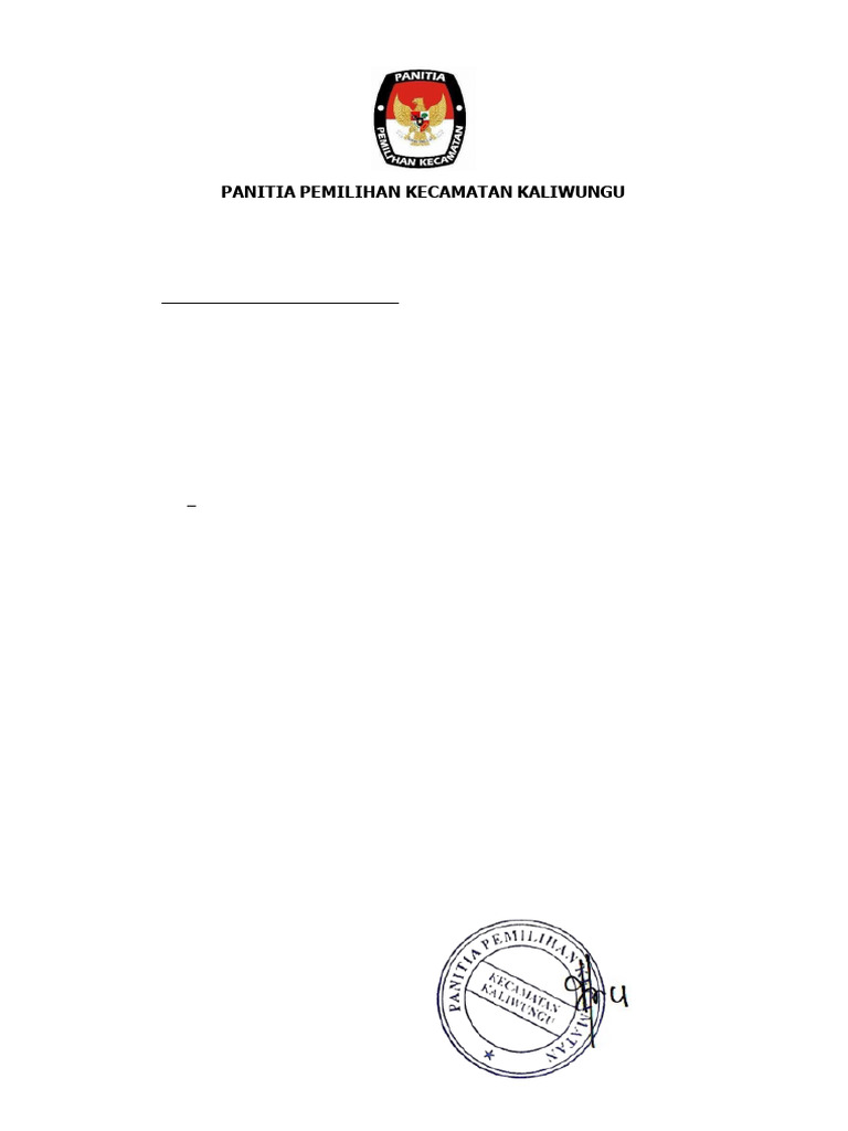 Surat Dispensasi PPS Dan KPPS - 18 Nov 2024 | PDF