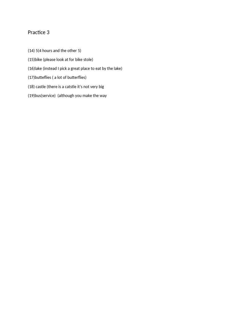 Practice 3 | PDF