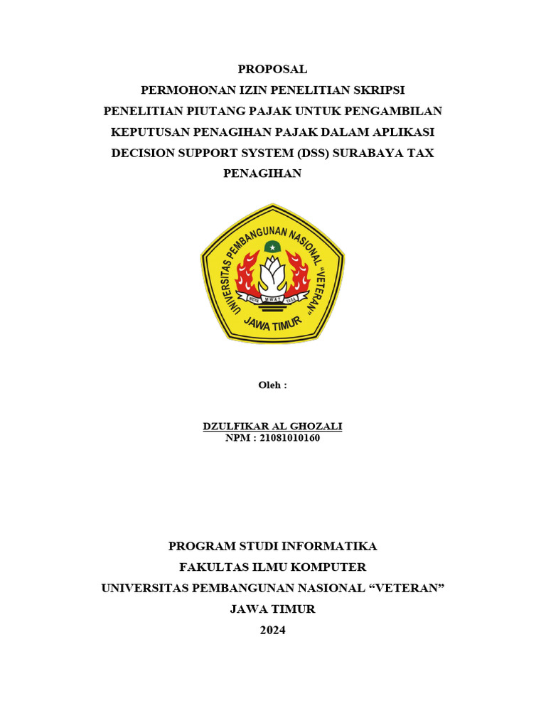 Proposal Penelitian Skripsi | PDF | Karier & Perkembangan | Bisnis