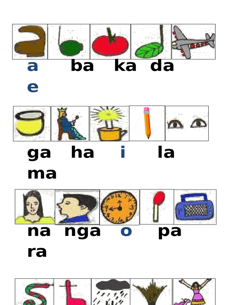 Pagbasa Beginner Claverias Technique | PDF