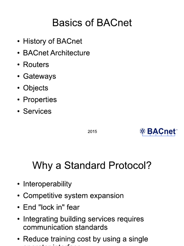 Basics of BACnet | PDF