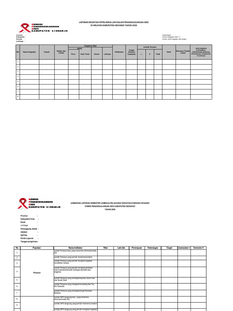 Form Laporan DCC | PDF
